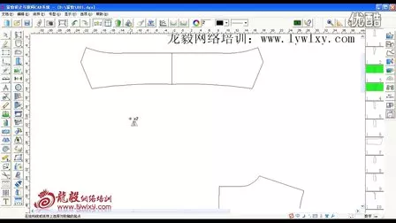 富怡服装CAD电脑打版视频教程 第十节.旋转工具组
