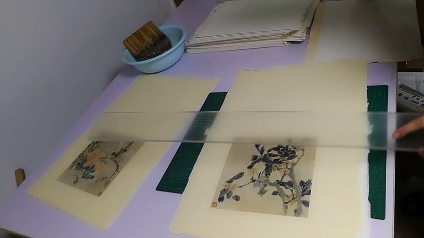 7层的纸如何对折才能让折痕整齐一条线,我这里有详细的细节