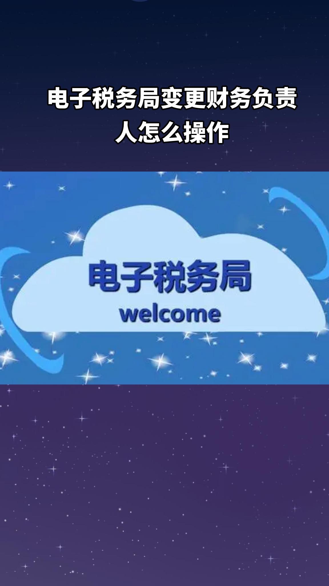 电子税务局变更财务负责人.