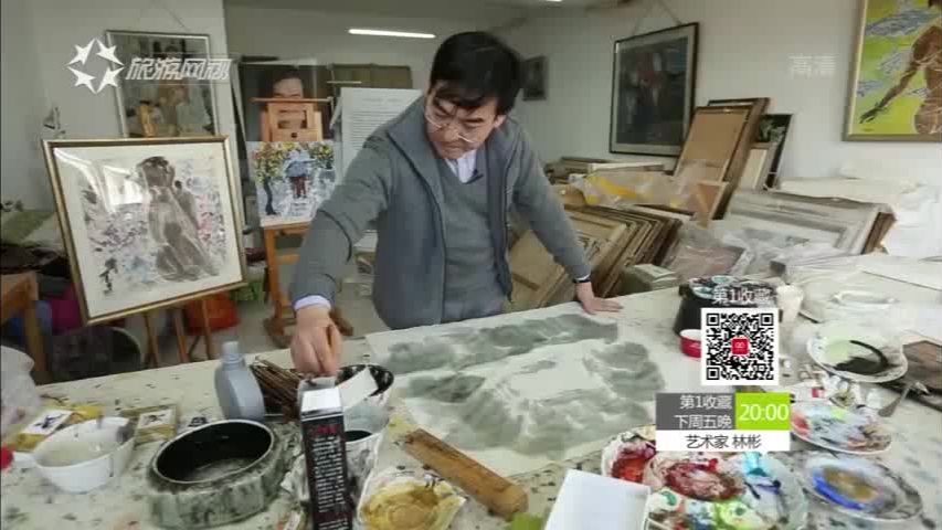 绘画时,画面讲究点线面的构成关系,在现代绘画里非常重要