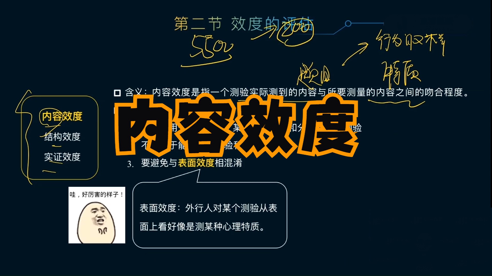 内容效度