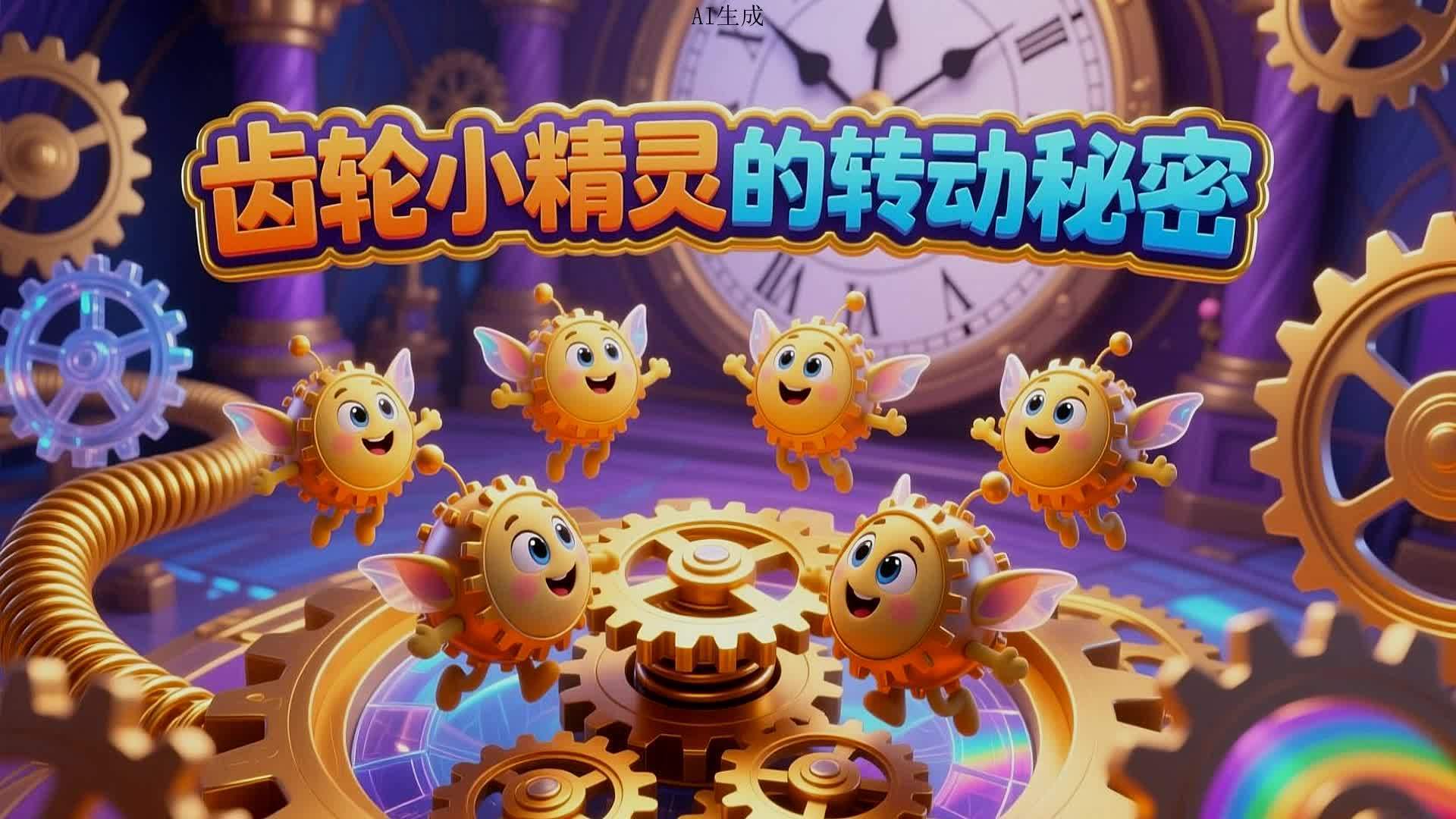 106.钟表齿轮转动之谜大揭秘!