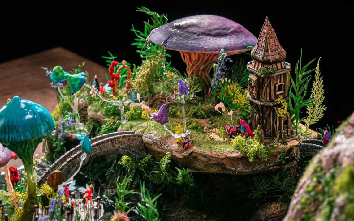 【场景模型——制作魔法森林】【中英字幕】【 3D 打印】【模型制作...