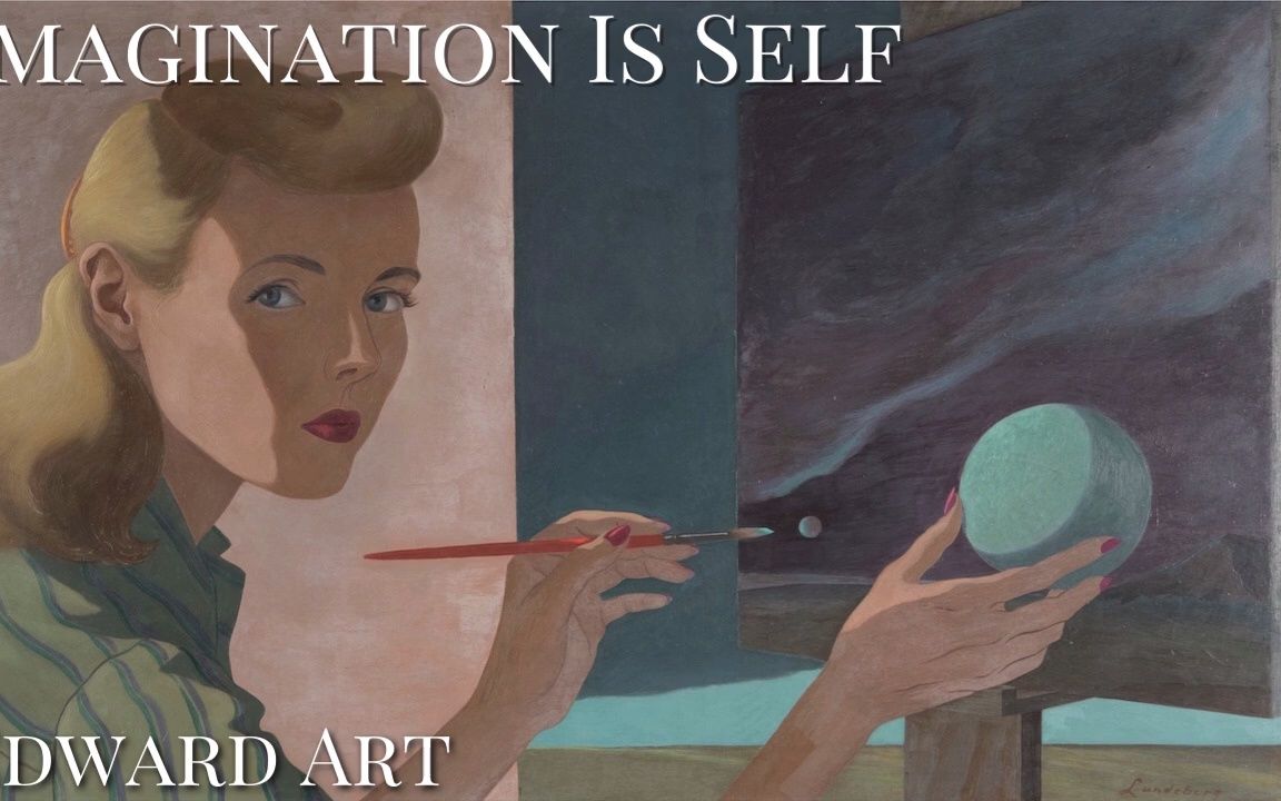 Imagination Is Self - Edward Art (Neville Goddard Inspired)