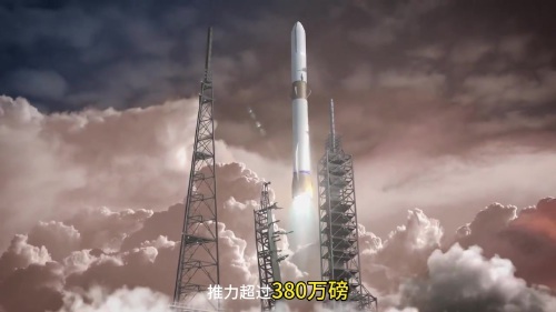 未来可回收火箭工作流程动画展示