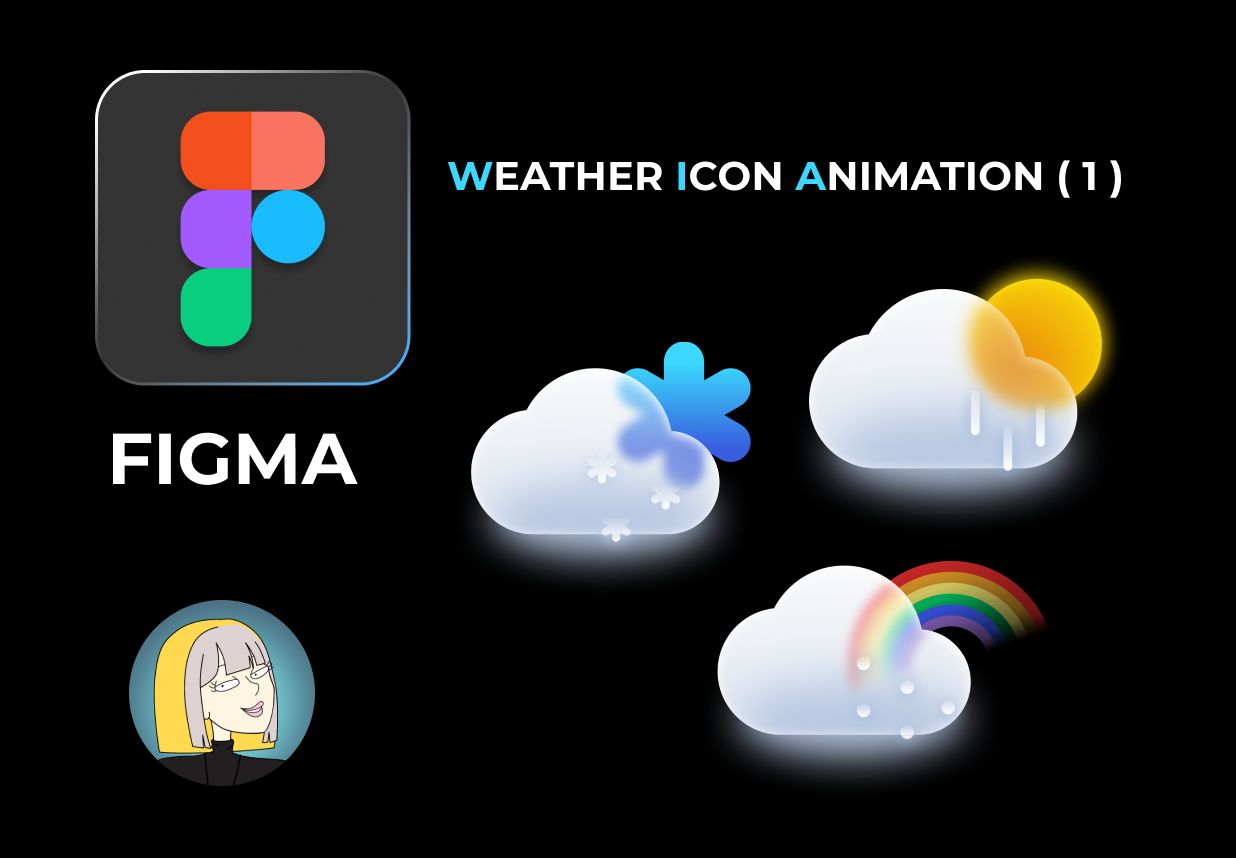 Figma教程|轻松搞定天气图标动画(一)