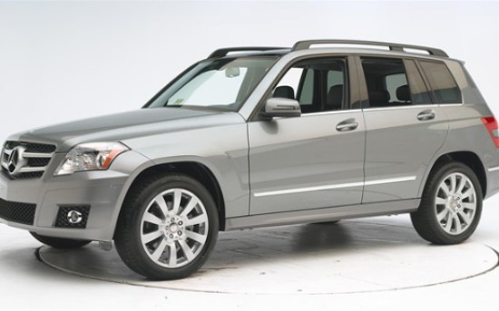 2011 戴姆勒 梅赛德斯-奔驰 GLK 350 侧面碰撞测试 iihs