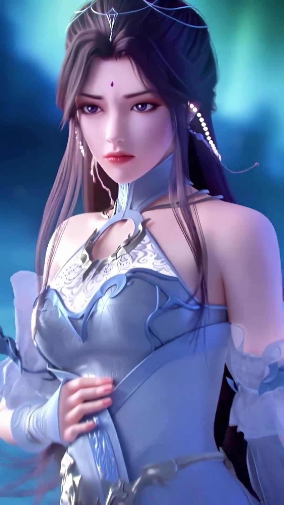 月婵:你在干什么?清漪:你说呢! #完美世界寒界破局篇开播 #完美世界动画