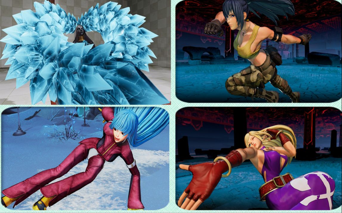 360度无死角观看拳皇15人物模型(女角色篇)_哔哩哔哩bilibili_第一视角