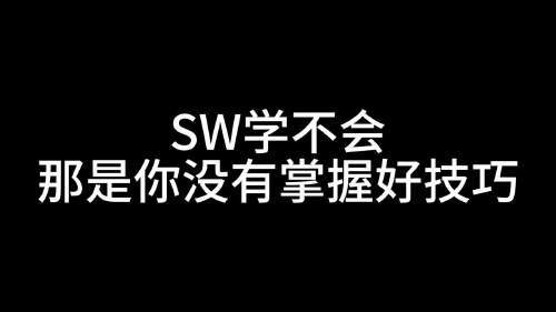 SW效率低,掌握这些很重要