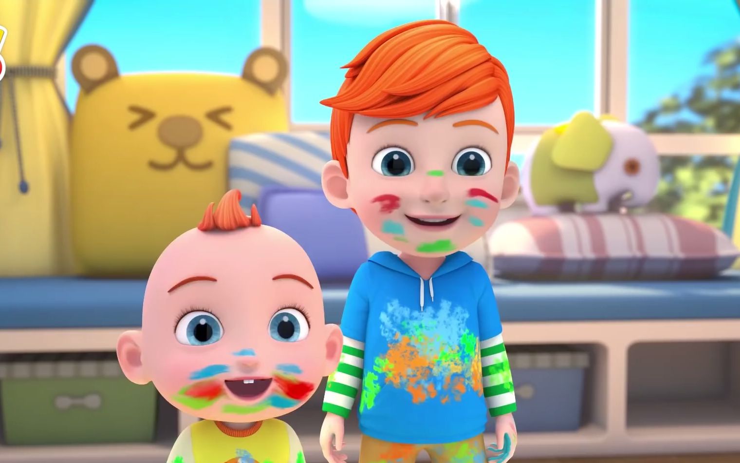 superjojo 中文儿歌_公园安全歌_浴室安全_这里很危险_小心不烫伤_小...