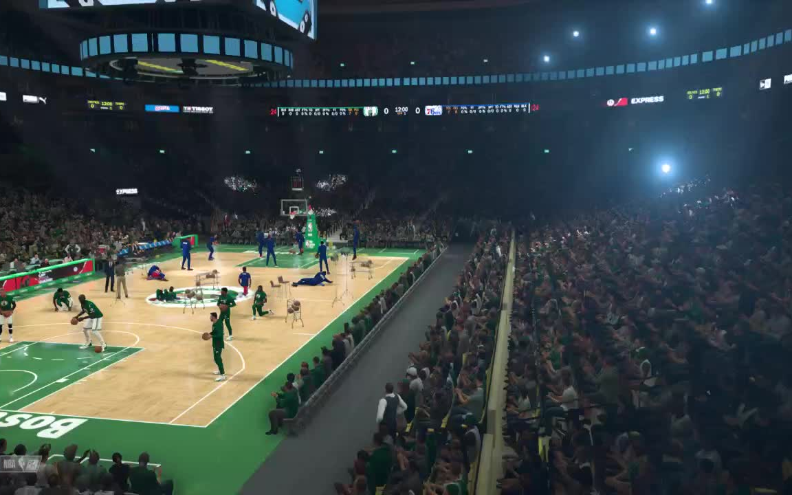 NBA2K20,辉煌生涯第二季大战凯尔特人
