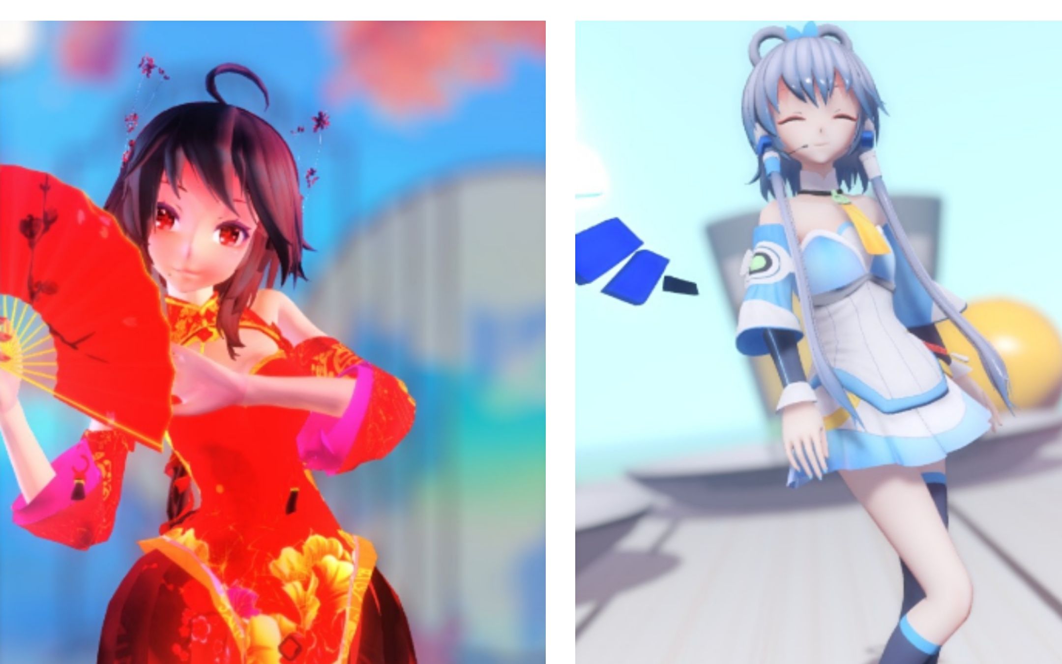 【彩虹节拍x寄明月MMD】用寄明月的方式打开彩虹节拍~孩子起不...