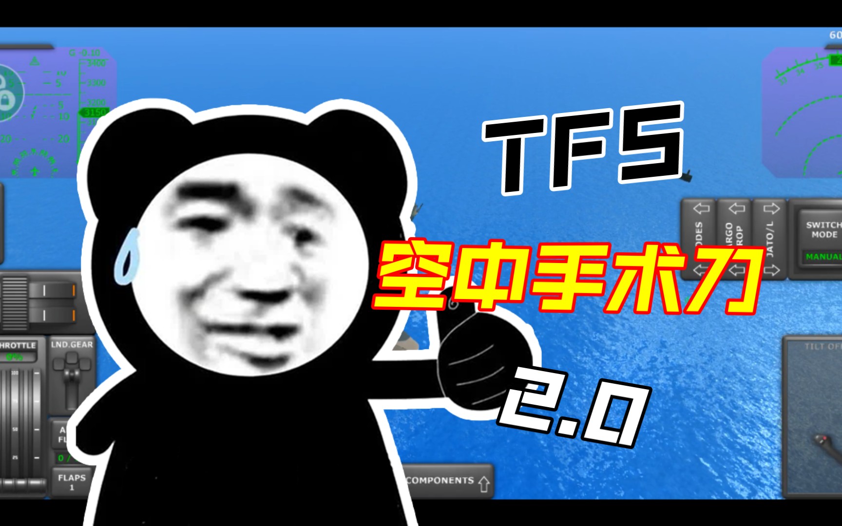 《TFS》空中手术刀2.0_模拟飞行_演示