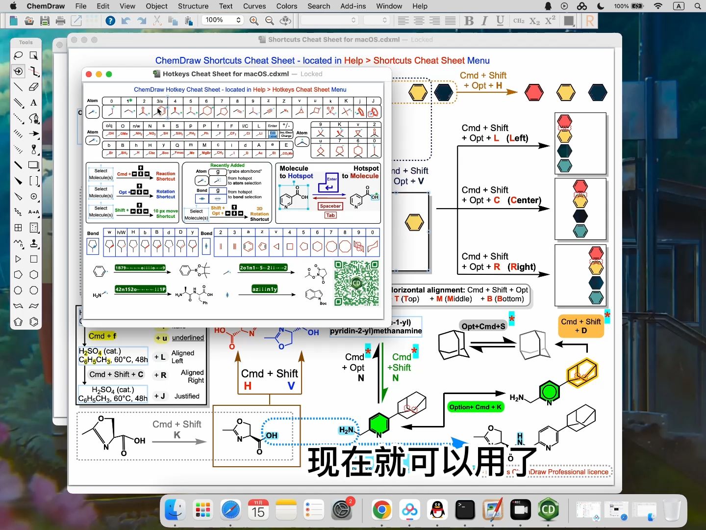 Chemdraw 23 for mac安装完全视频教程