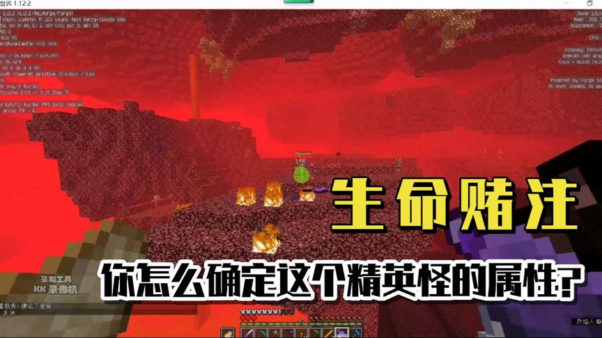 我的世界双人联机周更18:你怎么确定这个精英怪属性?