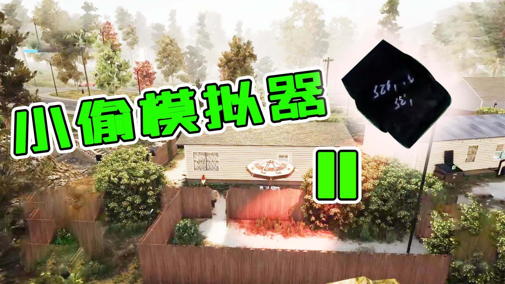 小偷模拟器第二部:这游戏都出第二部了?听说这次可以偷银行!