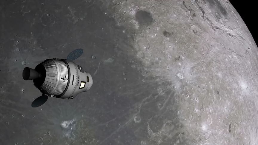 超震撼,模拟space X运载火箭登月