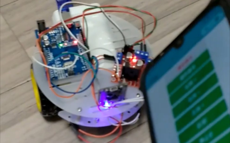 http消息转串口通信模块实现手机微信小程序网络远程控制Arduino小车...