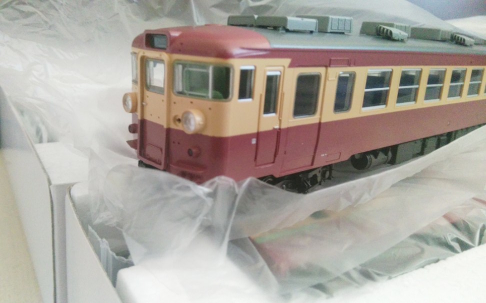 【1/80 ho比例火车模型视频·tomix出品滴455系动车组基本编及green...
