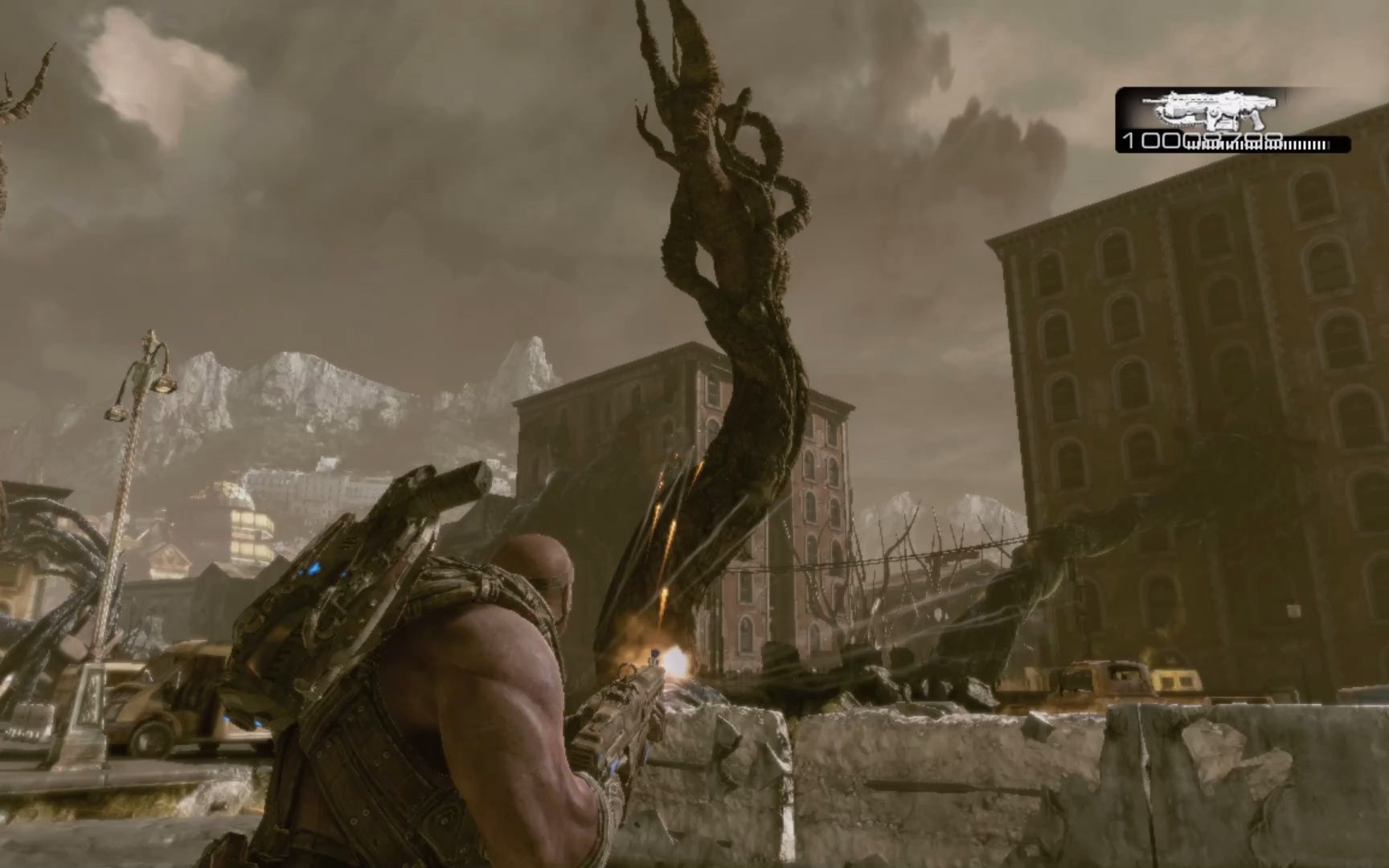 xenia模拟器 xbox360战争机器3测试 可玩性不错