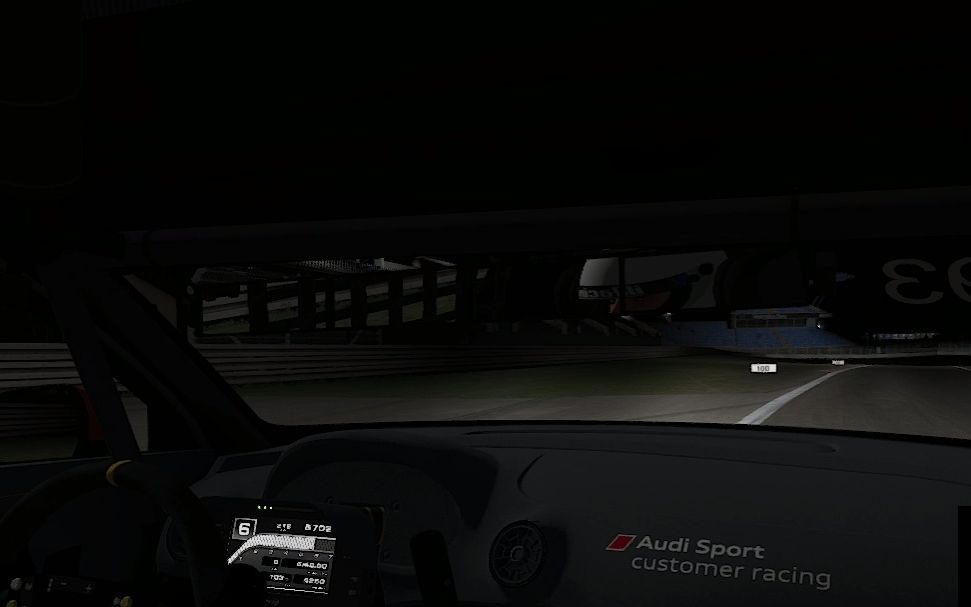 Racing - 夜间练习纽博格林赛道24小时布局(Gesamtstrecke 24h) , 奥迪 ...