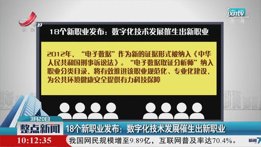 18个新职业发布:数字化技术发展催生出新职业