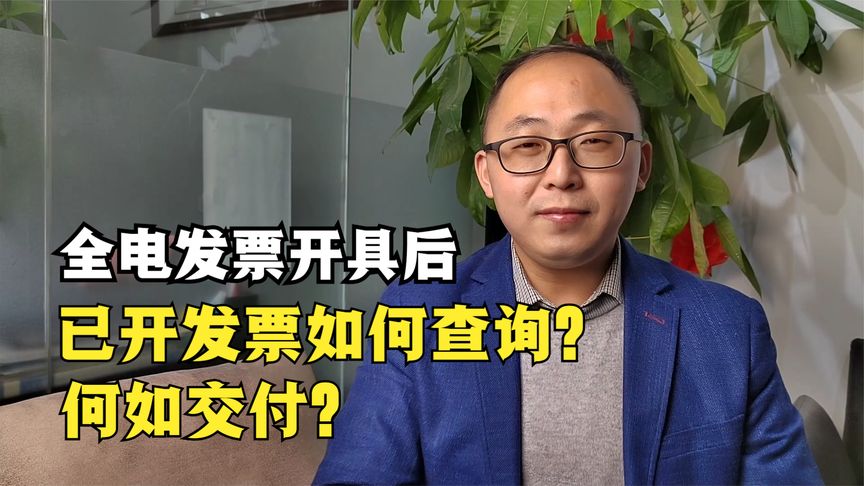 全电发票开具成功后,已开发票如何查询?何如交付?