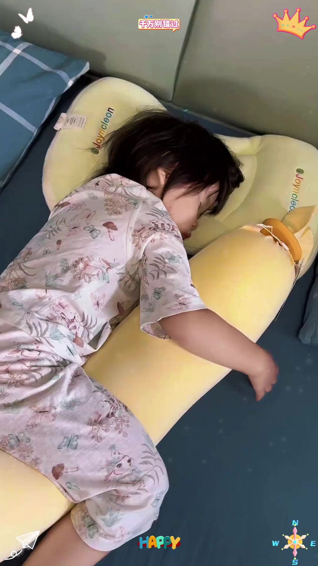 怪我低估了它,刚出生时就该给闺女用了 #宝宝侧睡枕头 #宝宝侧睡挡枕 ...