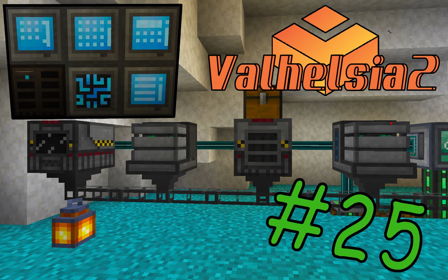 我的世界(Valhelsia2)丨RS精致存储&Xnet自动化MEK#25