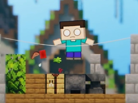 Minecraft:好可爱的MC!!_哔哩哔哩bilibili_我的世界