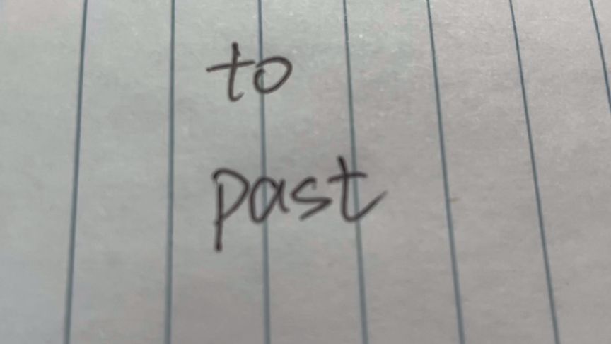 时间表达to和past区别