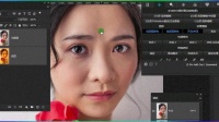 ps高端磨皮应用视频:扩展插件双分频混合器画笔磨皮实例