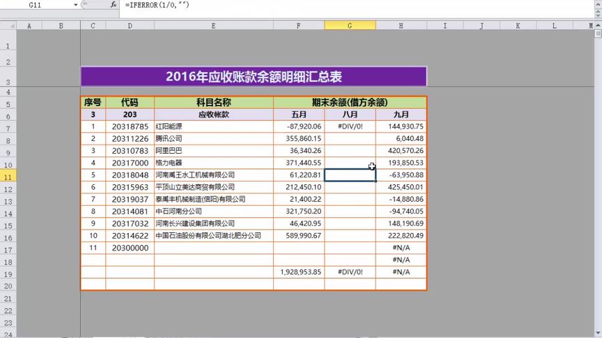新手指南:excel会计该怎么做账出错才少!