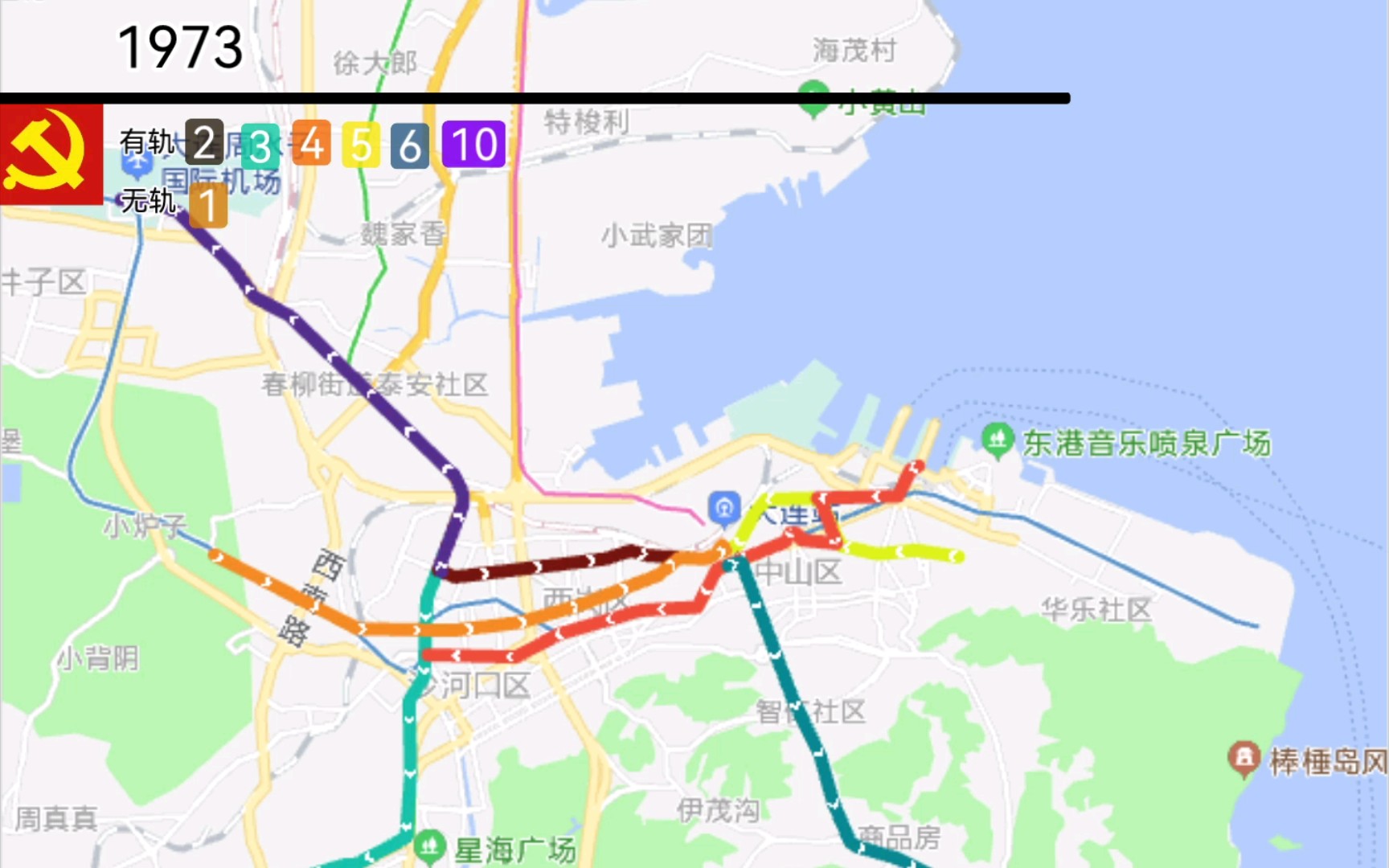 [新年快乐]大连市地铁(包括有轨电车)发展史(1909-2040)