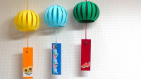 创意手工制作折纸风铃教程 教你折个漂亮简单又会响的日式风铃