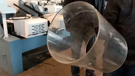 大口径塑料管材倒角机