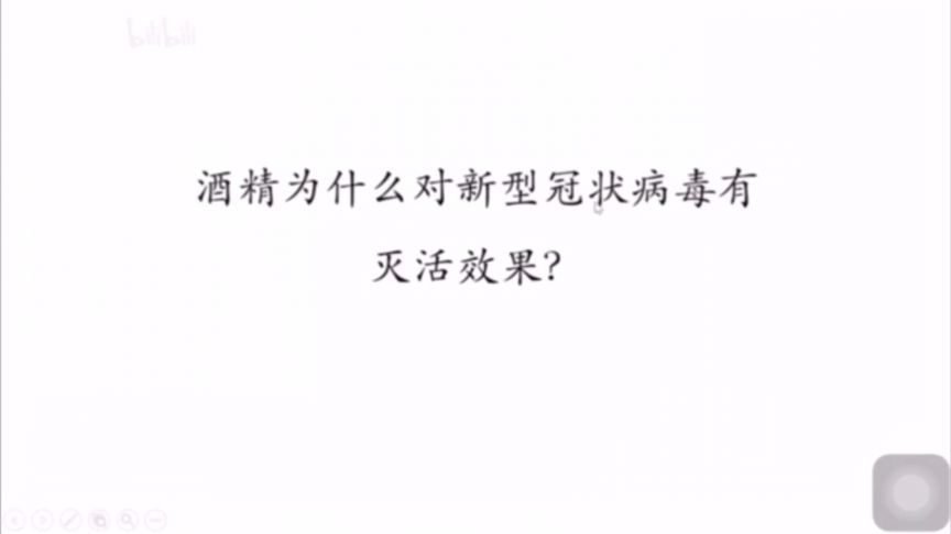快来看酒精是如何杀死冠状病毒的.