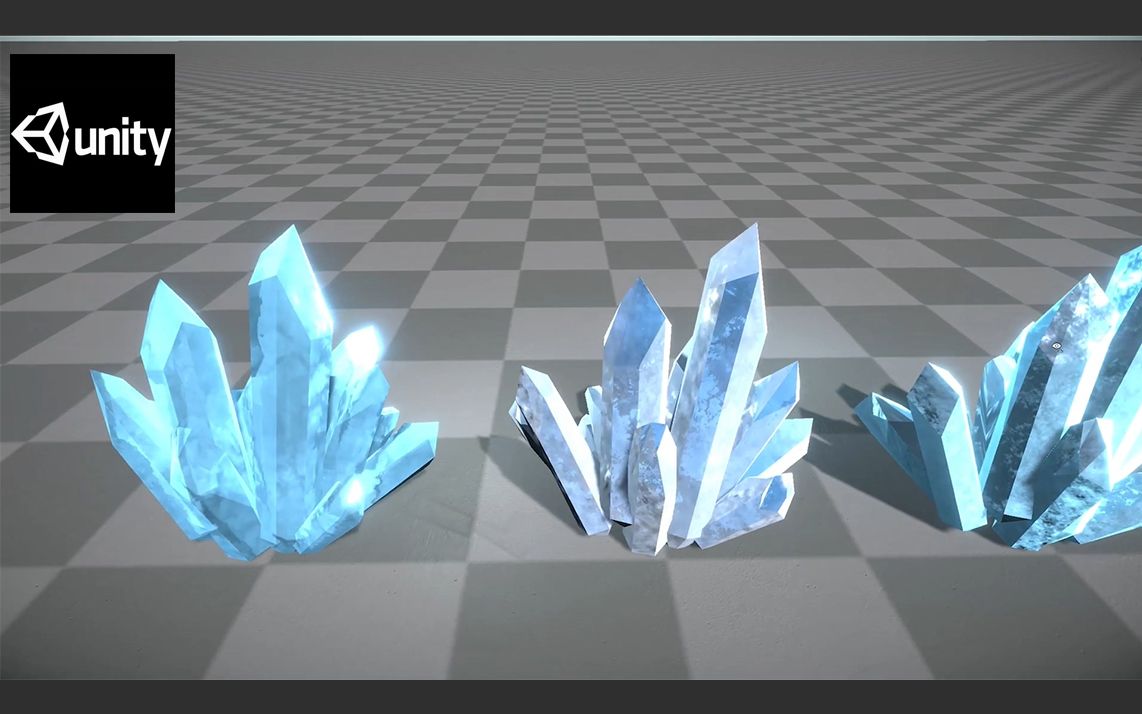 Unity 2019.4.1制作水晶冰材质效果