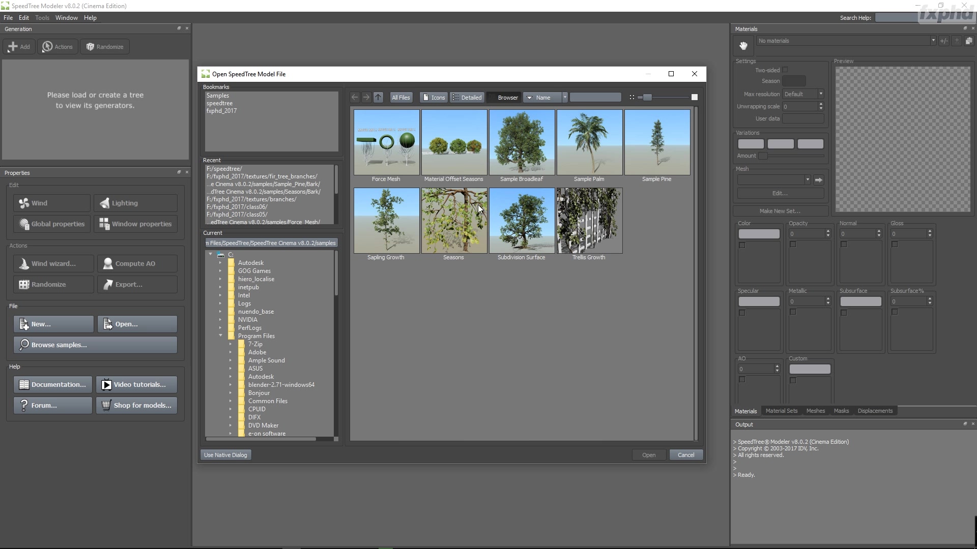 speedtree树木制作教程 SpeedTree Techniques for VFX