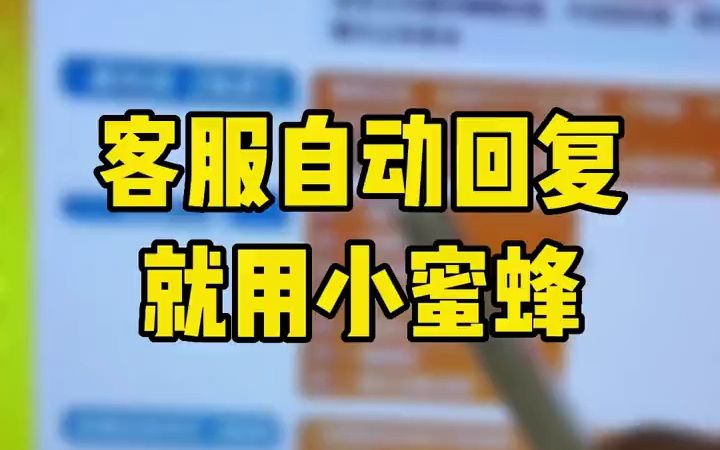 #拼多多 客服回复就用小蜜蜂,功能多#电商工具 #电商软件 #软件代理 - ...