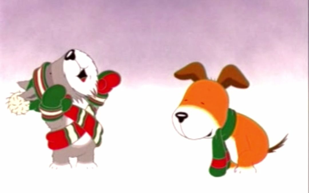 英语动画片——小狗卡皮