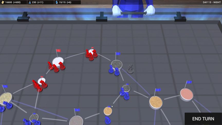 战地模拟器 指挥者模式,这局直接把敌人的后路堵的死死的