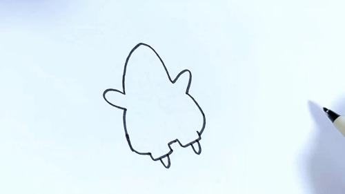 这是画的谁?海绵宝宝还是派大星,创意简笔画,儿童画,少儿美术