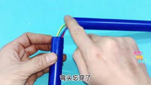 穿线管非破坏性连接技术,铁丝辅助对接工艺