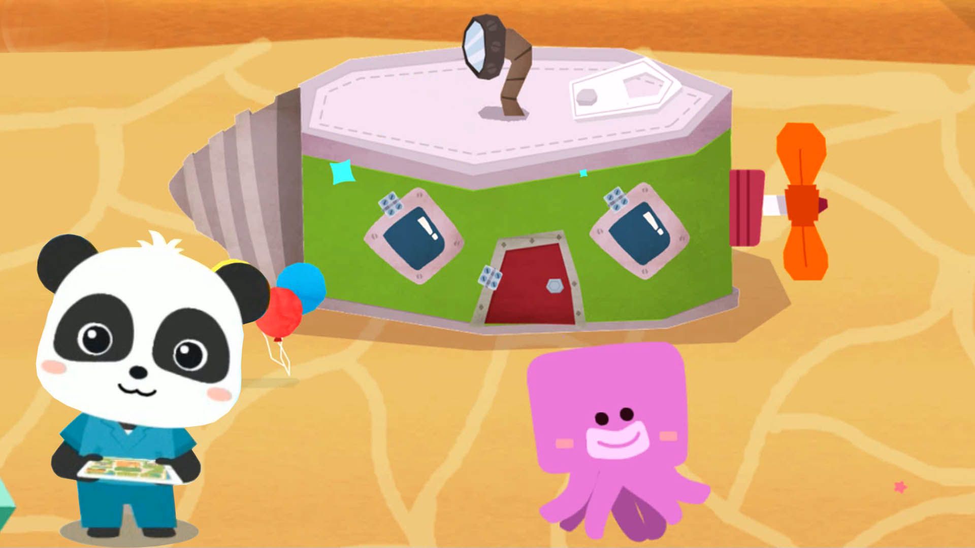 宝宝房屋设计师:建造潜艇房子 宝宝巴士益智游戏