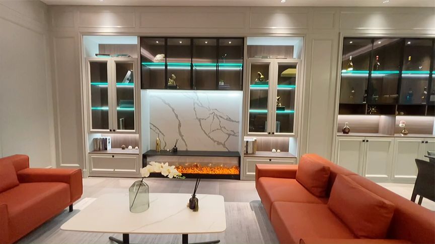 传统工艺设计、自然元素与时尚色彩的完美融合#实木家具#全屋定制