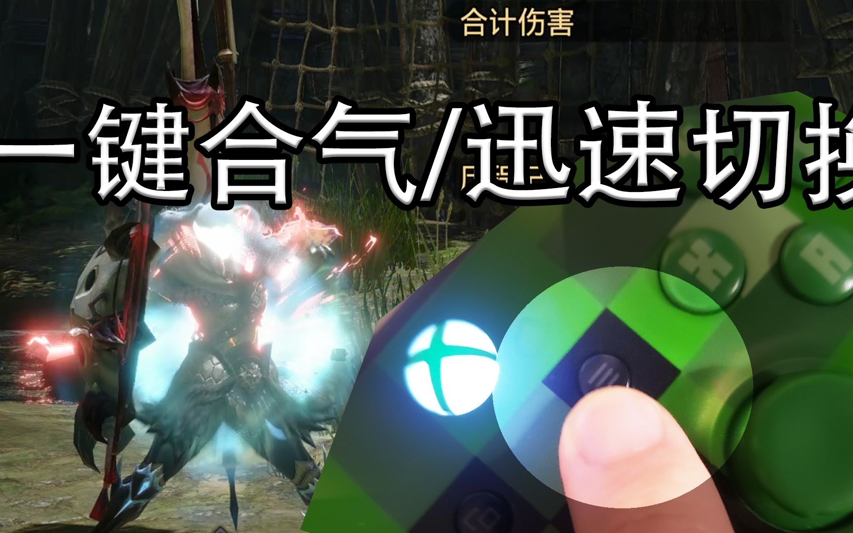 【MHRS】都什么年代,还在按传统合气 手柄一键迅速切换改键教程