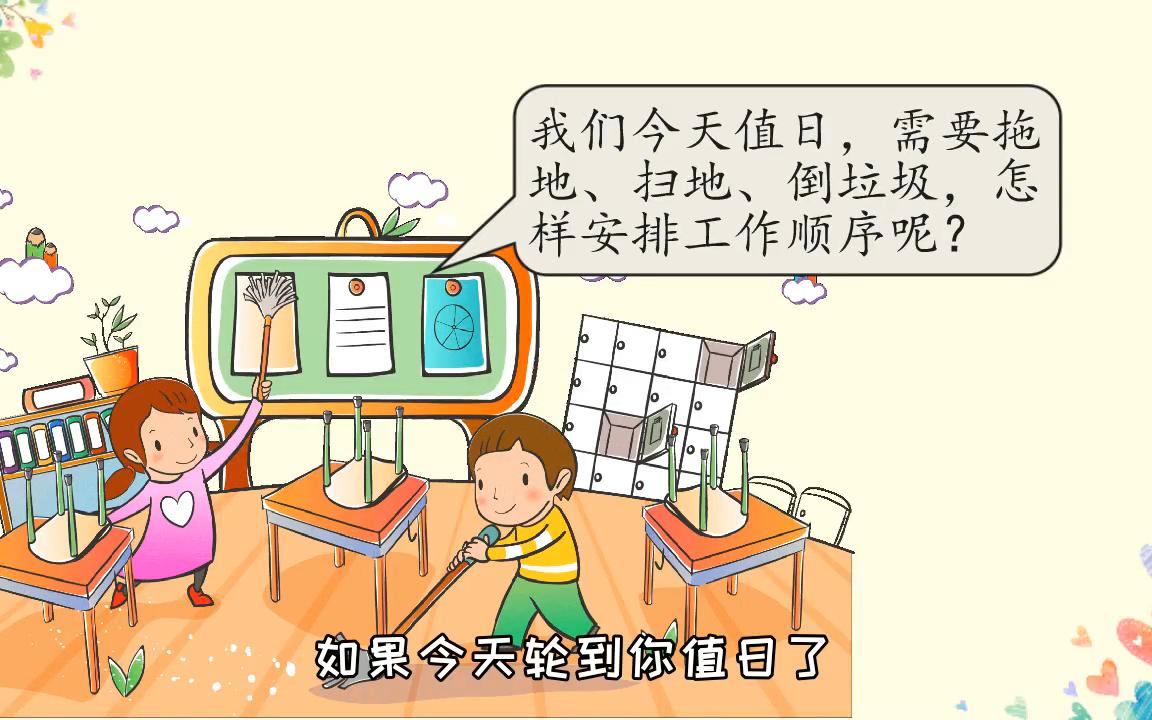 微课《合理安排时间--沏茶问题》