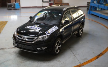 2015 比亚迪 S7 全面碰撞测试 c-ncap